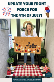Custom-Made Doormats | Personalized | Nickel Designs