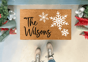 Monogrammed Personalized Doormat | Nickel Designs