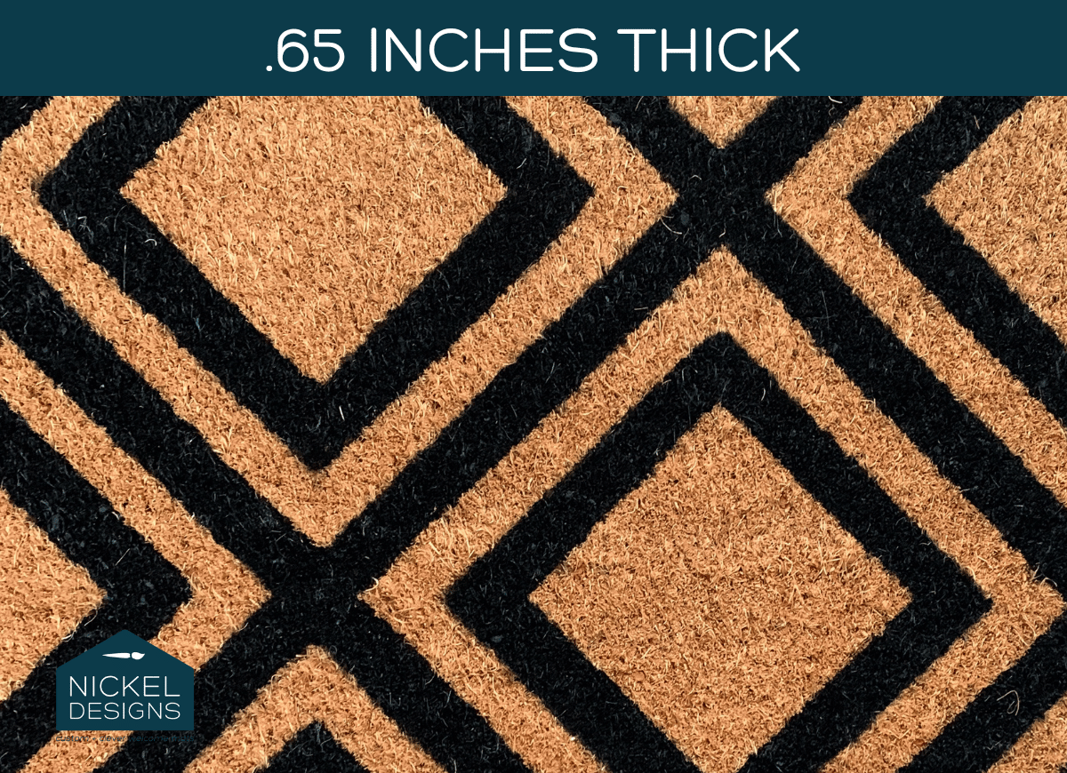 Diamond Outdoor Doormat