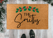 Monogrammed Personalized Doormat | Nickel Designs