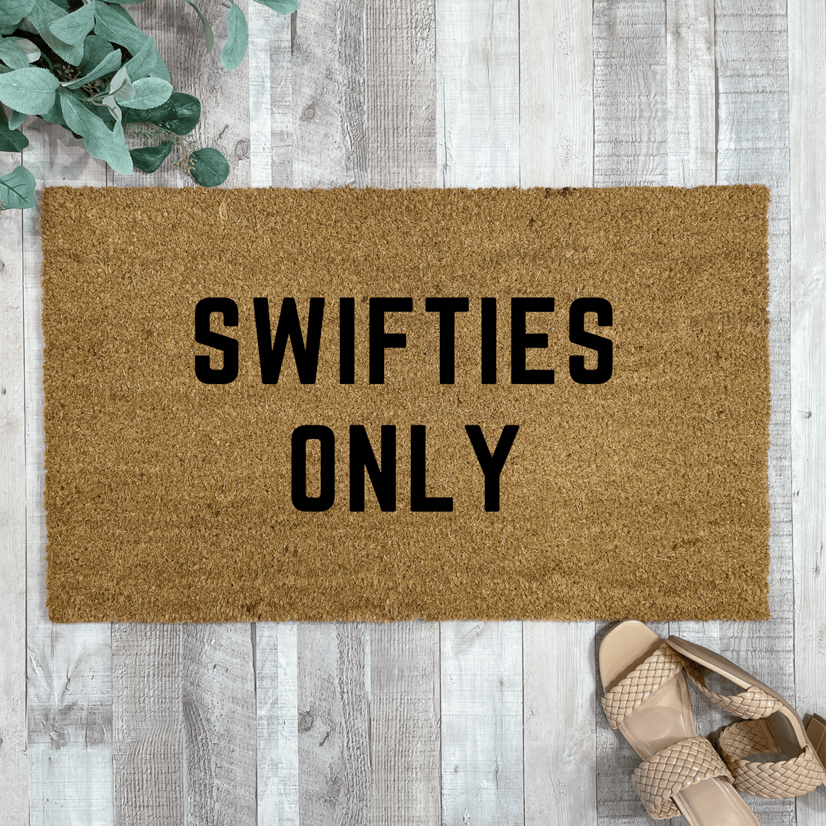 Swifties Only Funny Doormat | Outdoor Doormats | Nickel Designs