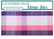 Doormat Layering Rug | Custom Doormats | Nickel Designs