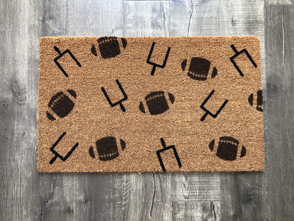 Football Doormat | Fall Door Mats by Nickel Designs Doormats