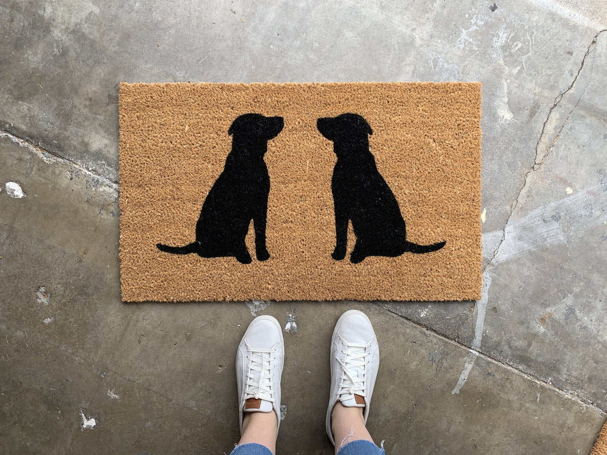 Custom Welcome Mat | Personalized Animal Doormat | Nickel Designs