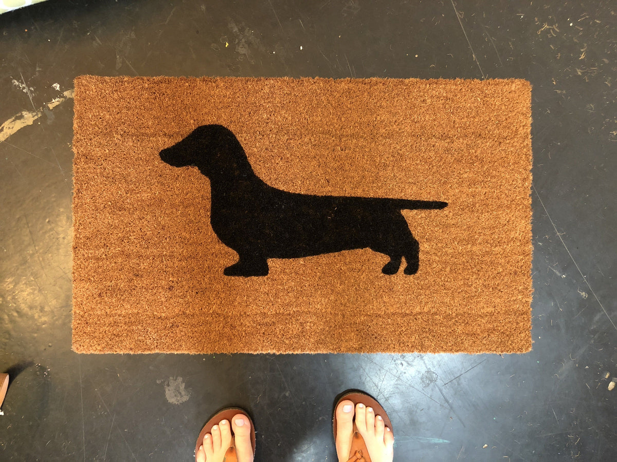 Custom Welcome Mat | Personalized Animal Doormat | Nickel Designs