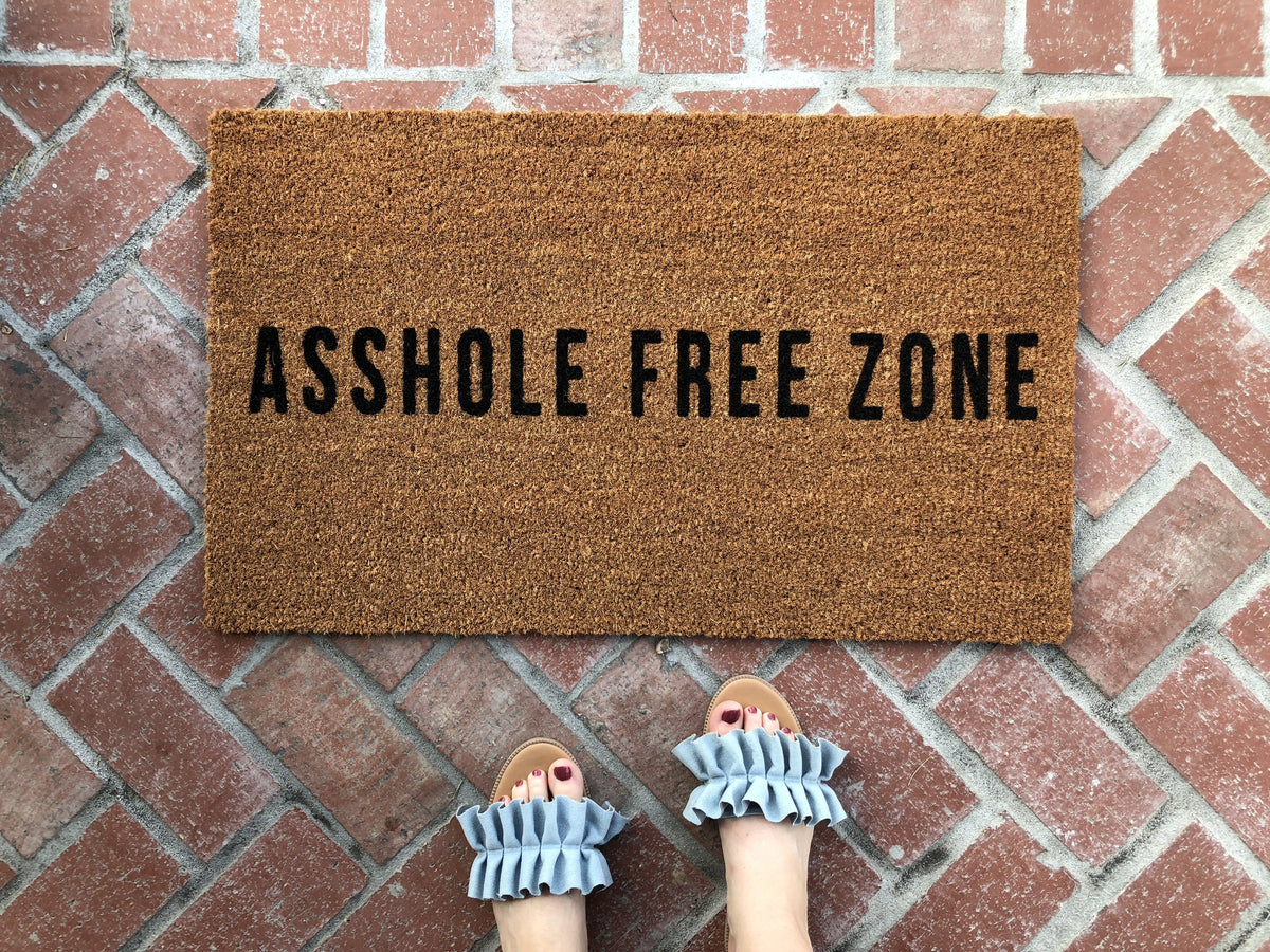 Rude Doormats | Outdoor Welcome Mats | Nickel Designs Doormats