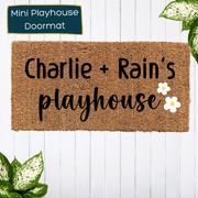 Monogrammed Personalized Doormat | Nickel Designs