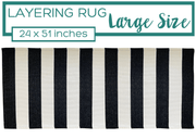 Doormat Layering Rug | Custom Doormats | Nickel Designs